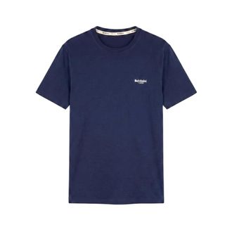 Baldinini Klassisches T-Shirt mit Rundhalsausschnitt - - Tops - Herren - Blau - 2XL