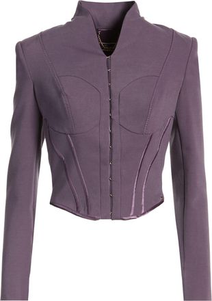 Elisabetta Franchi JACKEN & M&Auml;NTEL - Jacken und Anoraks auf YOOX.COM