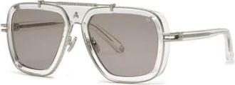 Philipp Plein Sunglasses SPP109V Lunettes de soleil pour homme Multicolore Taille unique