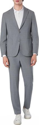 HUGO BOSS Herren Anzug grau Slim Fit