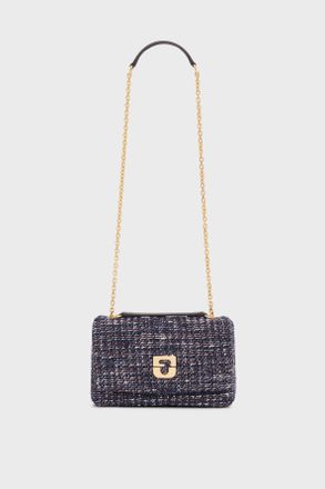 Gerard Darel Sac en tweed - LE FANNY - Marine