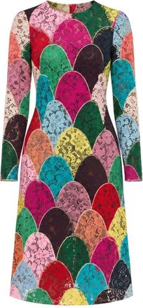 Dolce & Gabbana Robe midi - Femme - Robes - Multicolore - Taille: 36 FR