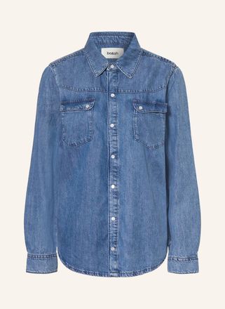 BA&SH Ba&Sh Jeansbluse Adali blau