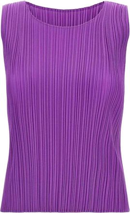 Pleats Please Issey Miyake Top - Lila