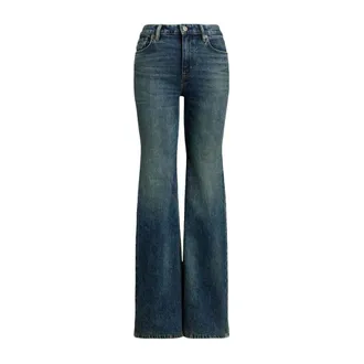 Ralph Lauren Femme, Jeans, Bleu, Taille: 38 FR Jean &eacute;vas&eacute;
