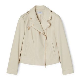 Motivi Bikerjacke - - Jackets - Damen - Beige - 2XS