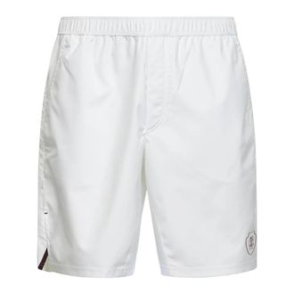 Brunello Cucinelli Nylon Bermuda Shorts - - Shorts - Herren - Wei&szlig; - L