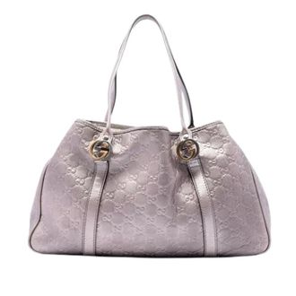 Gucci Sac cabas Twins Pre-owned - Femme - Pre-owned - Violet - Taille: ONE Size