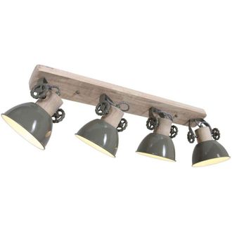 Steinhauer [NEUWERTIG] Gearwood Deckenspot Strahler Deckenleuchte 4 Flammig Holz Beleuchtung B-Ware