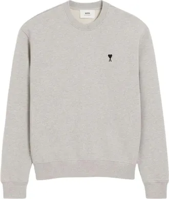 Ami Homme, Sweatshirts et sweats &agrave; capuche, Gris, Taille: S Ami de Coeur SweaT-shirt