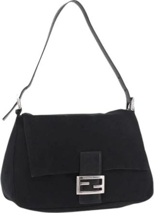 Fendi Sac bandouli&egrave;re vintage Pre-owned - Femme - Pre-owned - Noir - Taille: ONE Size