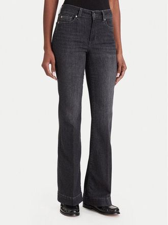 Liu Jo Jeans UF6061 DS081 Schwarz Flare Fit
