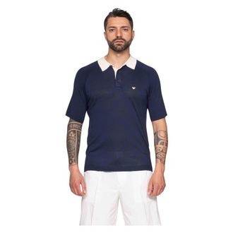 Emporio Armani Herren, Oberteile, Blau, 2XLGr&ouml;&szlig;e