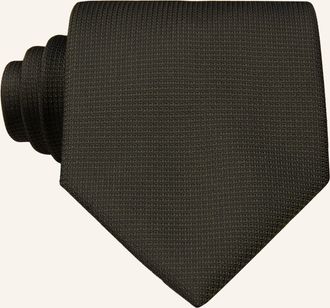 HUGO BOSS Krawatte gruen