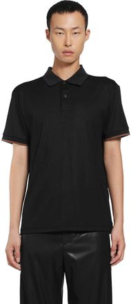 Gucci Silk Jersey Polo Shirt