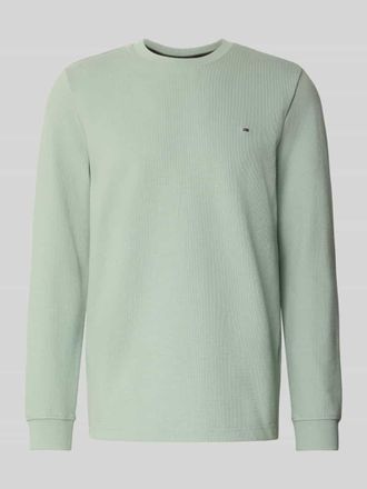 Christian Berg Pullover mit Label-Patch