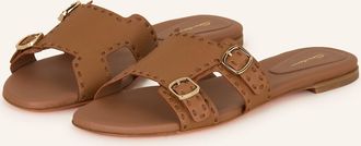 Santoni Pantoletten braun