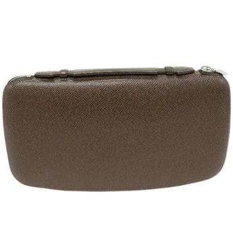 Louis Vuitton Portefeuille long Organizer Atoll Taiga Pre-owned - Homme - Pre-owned - Brun - Taille: ONE Size