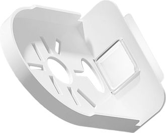 Hemobllo Wandregal ohne Bohren Kleines Selbstklebendes Schwebendes Regal aus Transparentem Kunststoff Kleiner Regal f&uuml;r Kamera Babyphone und Router Platzsparen