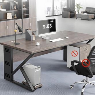 Generic Konferenztisch, h&ouml;henverstellbarer rechteckiger Besprechungstisch f&uuml;r B&uuml;ro, Sitzungssaal, Seminarraum und Schulungsr&auml;ume mit Fu&szlig;polstern, 160 x 60 x 7