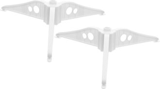 DOITOOL 2 Stück Weihnachtsbaumständer Innen- Robuster Ersatzhalter für Künstliche Tannen Stabiler Christbaumhalter für Tisch Innen Außendekoration Vielseitig 