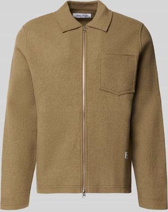 Sams&oslash;e & Sams&oslash;e Regular Fit Hemdjacke mit Zweiwege-Rei&szlig;verschluss Modell HANNES