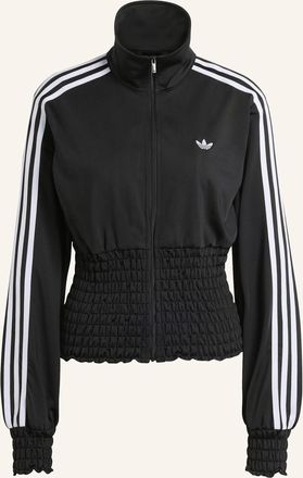 adidas Originals Adidas Originals Gesmoktes Firebird Track Top schwarz