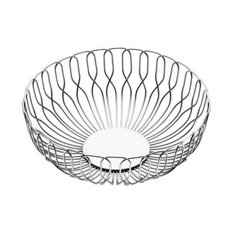 Georg Jensen Afredo Brotkörbchen klein, Edelstahl, Stainless Steel 21.3 x 21.3 x 8.5 cm