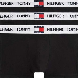 Tommy Hilfiger Homme, Sous-v&ecirc;tements, Noir, Taille: XL 3P Trunk