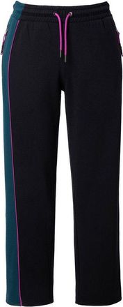 Ulla Popken Jogginghose Jogginghose Colorblocking Zipptaschen Elastikbund
