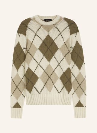 HUGO BOSS Pullover L-Fico Regular Fit beige