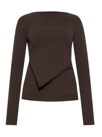 Rick Owens Rundhalspullover - Taupe