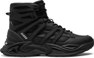 Guess Sneakers Guess Belluno Mid FMTBEM ELE12 Schwarz