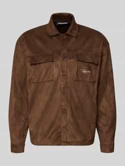 Pegador Relaxed Fit Hemdjacke mit Brusttaschen Modell Madikeri