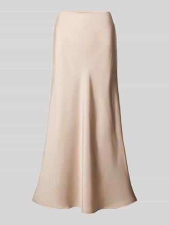Neo Noir Maxirock aus Satin Modell Vicky