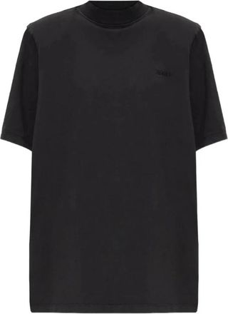 The Attico Baumwoll-T-Shirt - - Tops - Damen - Schwarzk - 2XS