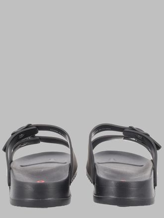 HUGO BOSS Synthetic Slides Sandals - Black