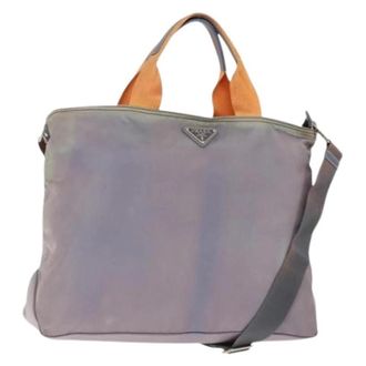 Prada Pre-owned Tote Bag - - Pre-owned - Damen - Lila - ONE SIZE