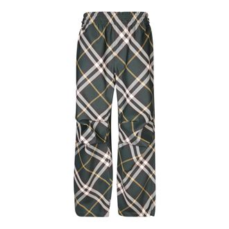 Burberry Homme, Pantalons, Multicolore, Taille: M Check Motif Pantalons