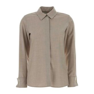 Max Mara Damen, Blusen & Hemden, Grau, 2XSGr&ouml;&szlig;e