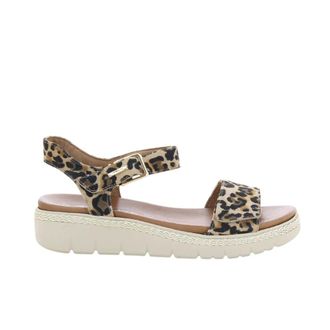 Tamaris Femme, Chaussures, Brun, Taille: 40 EU Sandales Plates Multicolores