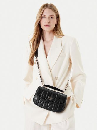 Guess Handtasche Guess Aldina HWGG96 63200 Schwarz