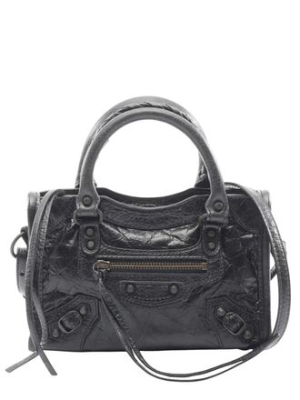 Balenciaga mini sac &agrave; bandouli&egrave;re Le City (2010-2025) - Noir