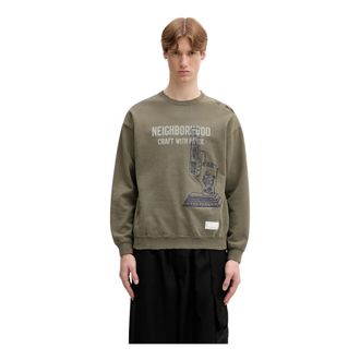 Neighborhood Savage SweaT-shirt - Homme - Sweatshirts et sweats &agrave; capuche - Vert - Taille: L