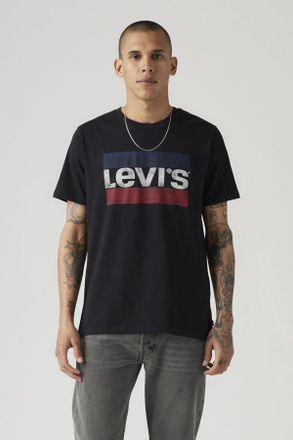 Levi's Sportswear T-Shirt mit Grafik - Herren - Schwarz / Schwarz