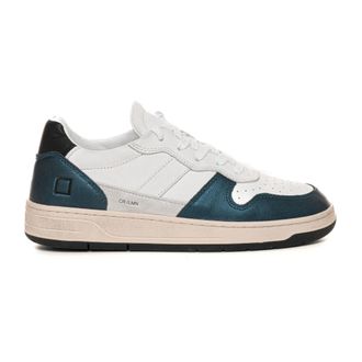 D.A.T.E. Laminierte Sneakers mit Schn&uuml;rsenkeln - - Shoes - Damen - Mehrfarbig - 36 EU