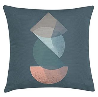 TAK Design Zweig Design Kissen, Baumwolle, Multi Farbe, 45 mm X 45 mm X 2 mm