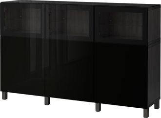 IKEA BEST&Aring; Aufbewahrung mit T&uuml;ren