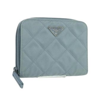 Prada Portefeuille Vintage Pre-owned - Femme - Pre-owned - Bleu - Taille: ONE Size