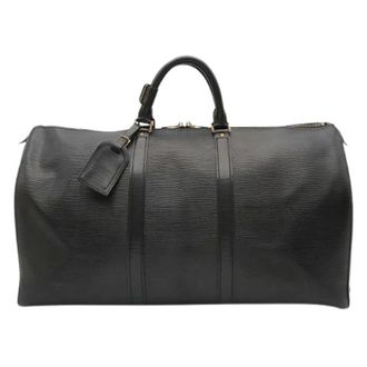 Louis Vuitton unisex, Pre-owned, Noir, Taille: ONE Size Pre-owned Epi Travel Boston Bag